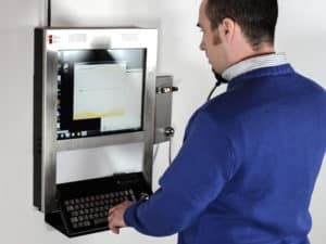 Solar Energy and Touchscreen Display Kiosks