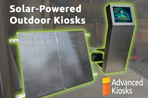 Solar-Powered Kiosks for Remote Locations - Advanced Kiosks