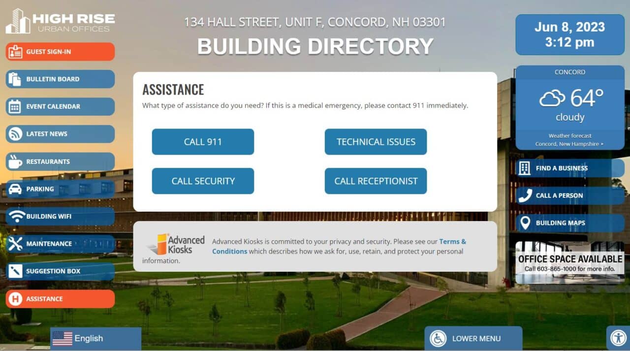 Visitor Management System - Digital Office Software - Advanced Kiosks