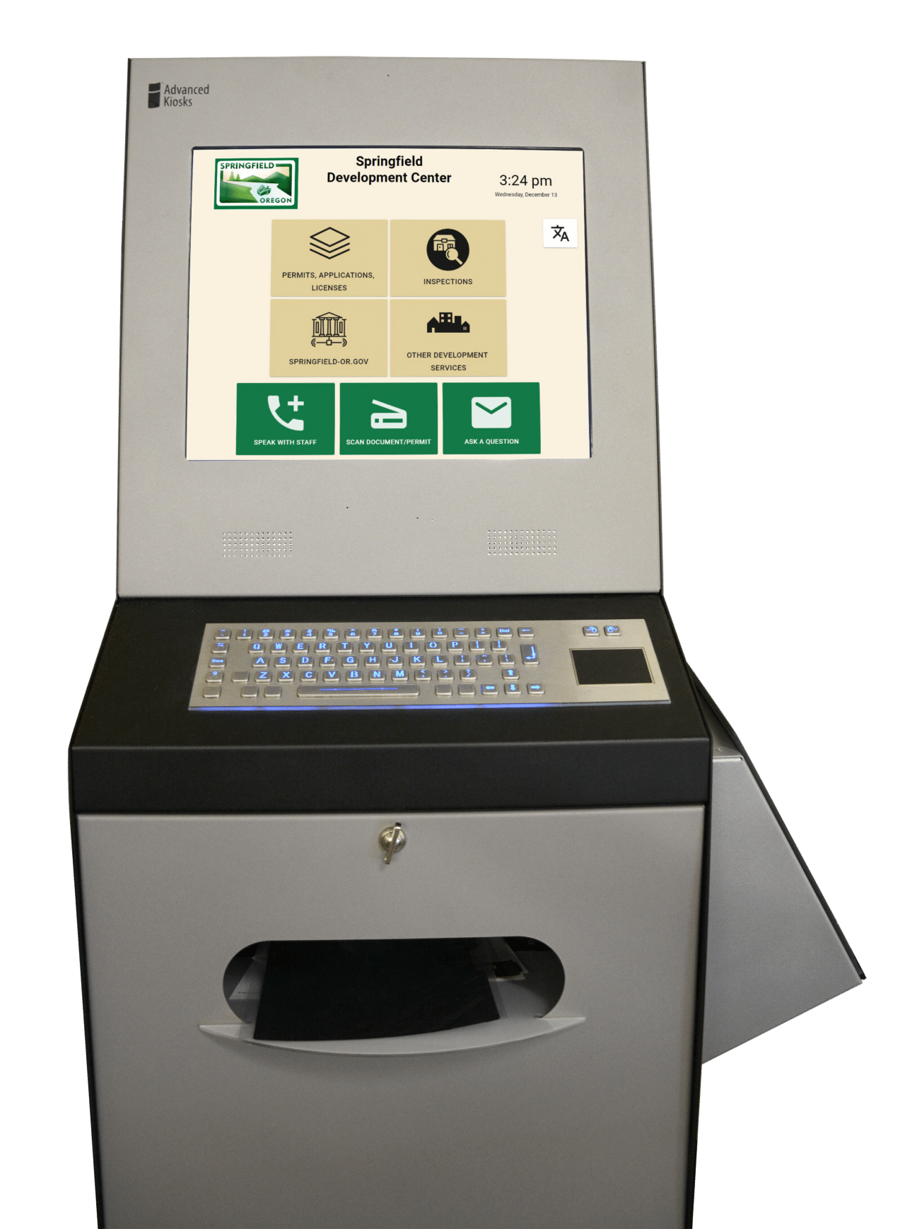 Springfield, OR - Advanced Kiosks