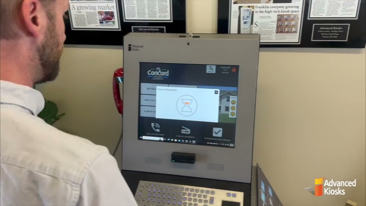 Video Demonstration of Scanning Kiosk