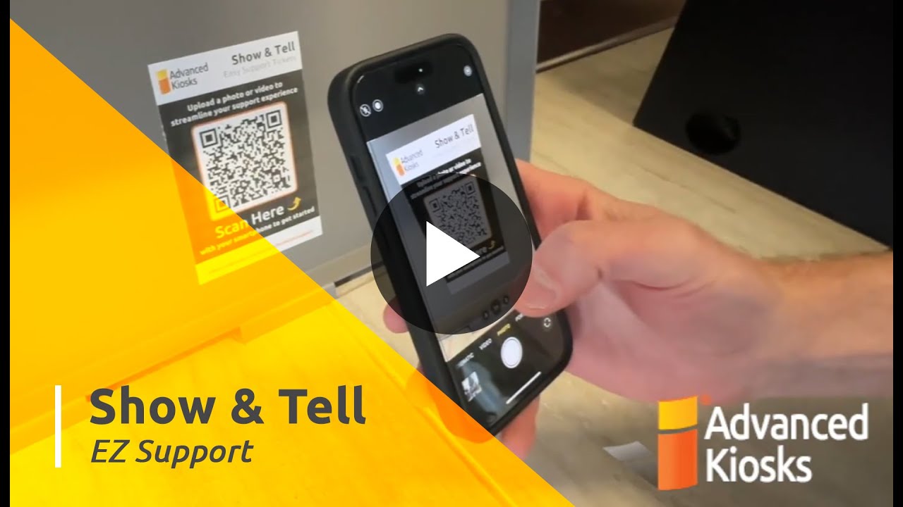 Video Demonstration of Show & Tell EZ Support